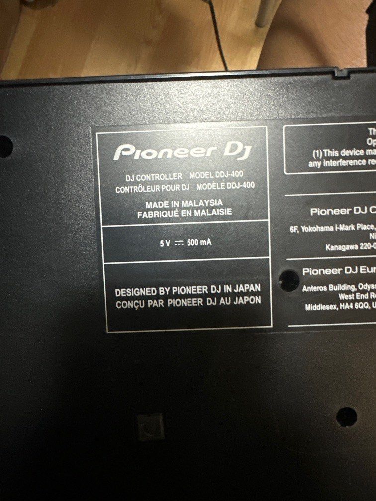 Pioneer dj djj 400, Hobbies & Toys, Music & Media, Music Accessories on ...
