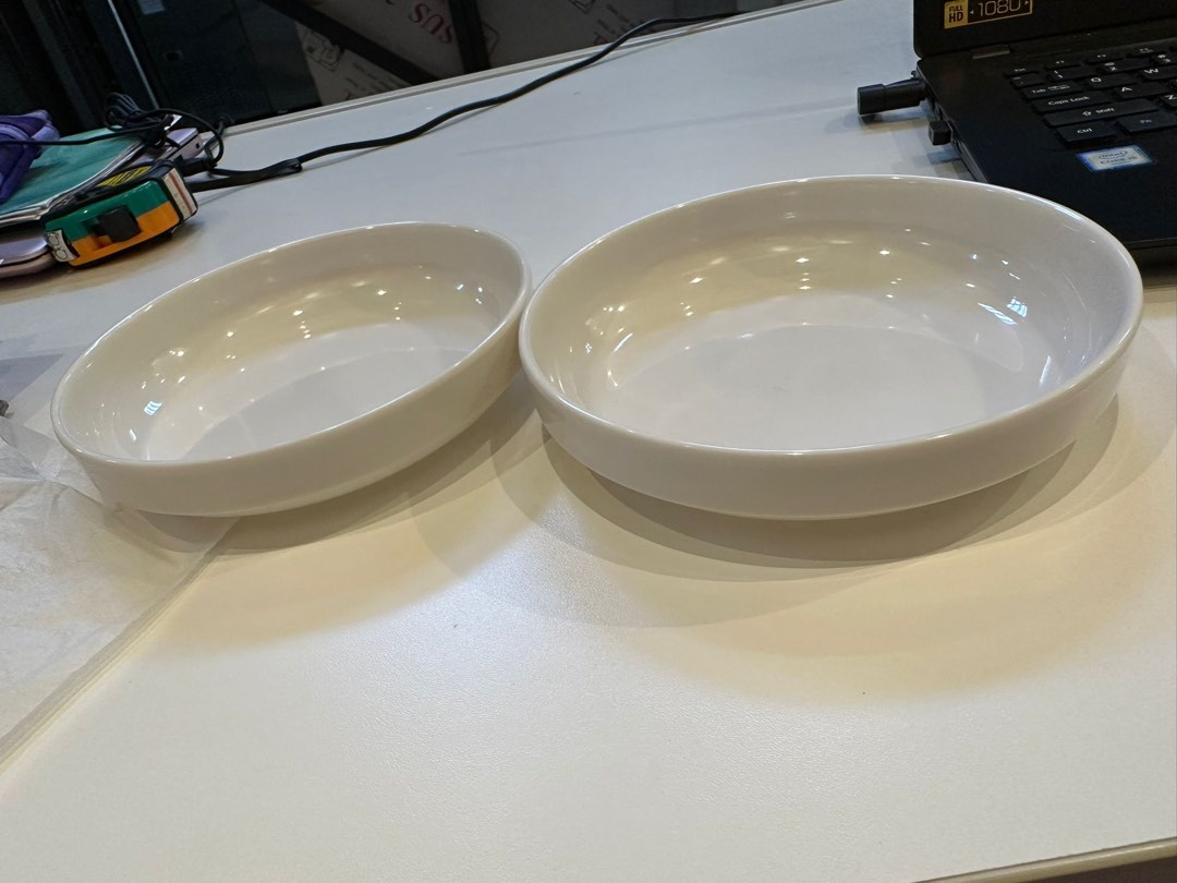 Plastic plate 2pcs -$1 only, TV & Home Appliances, Kitchen Appliances ...