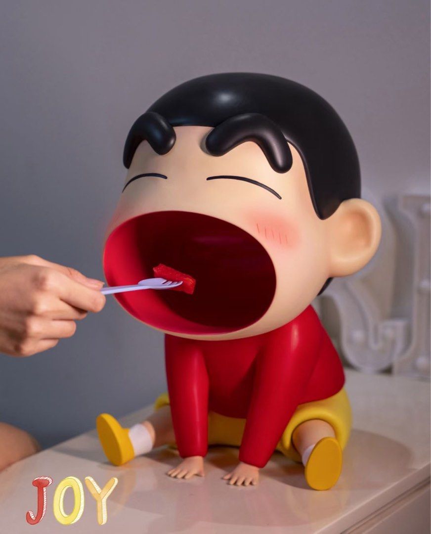 [PO] Big Mouth Crayon Shin Chan, Furniture & Home Living, Home Decor ...