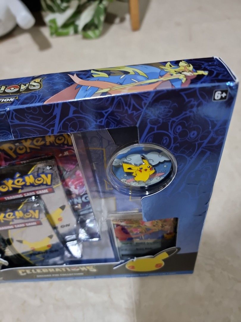 Pokemon 25th Anniversary Celebrations Deluxe Pin Collection The Trading ...