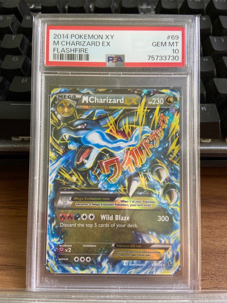 Pokemon Flash Fire Mega Charizard EX #69 PSA 10, Hobbies & Toys, Toys ...