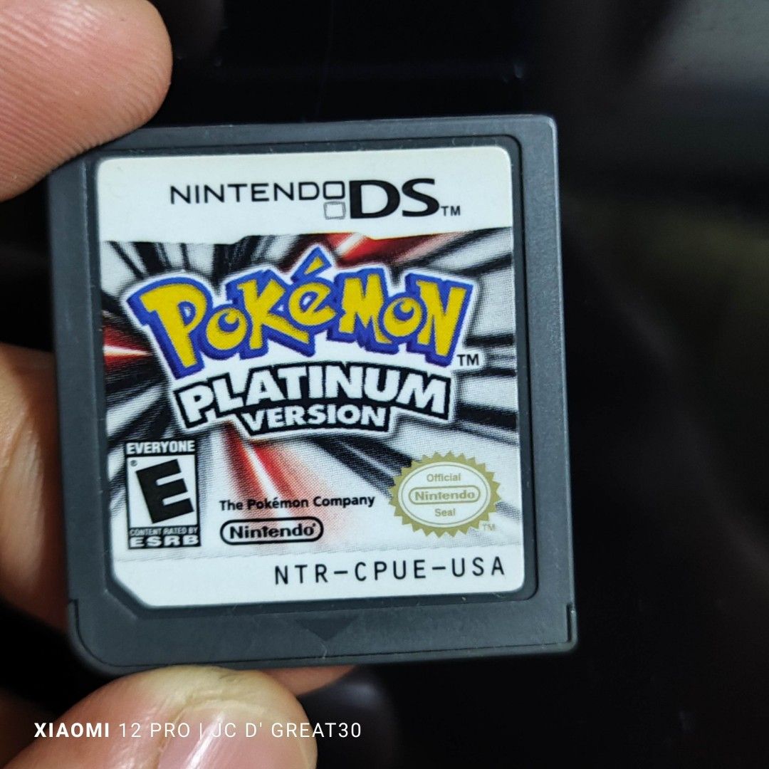 Pokémon Platinum Ds game authentic, Video Gaming, Video Games, Nintendo ...