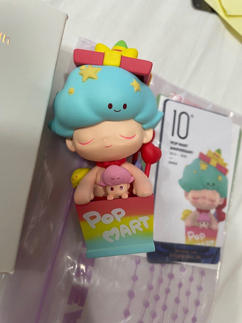 Popmart 10 year anniversary- Dimoo (limited edition), Hobbies & Toys ...
