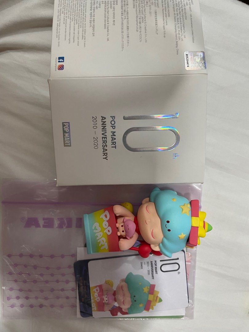 Popmart 10 year anniversary- Dimoo (limited edition), Hobbies & Toys ...