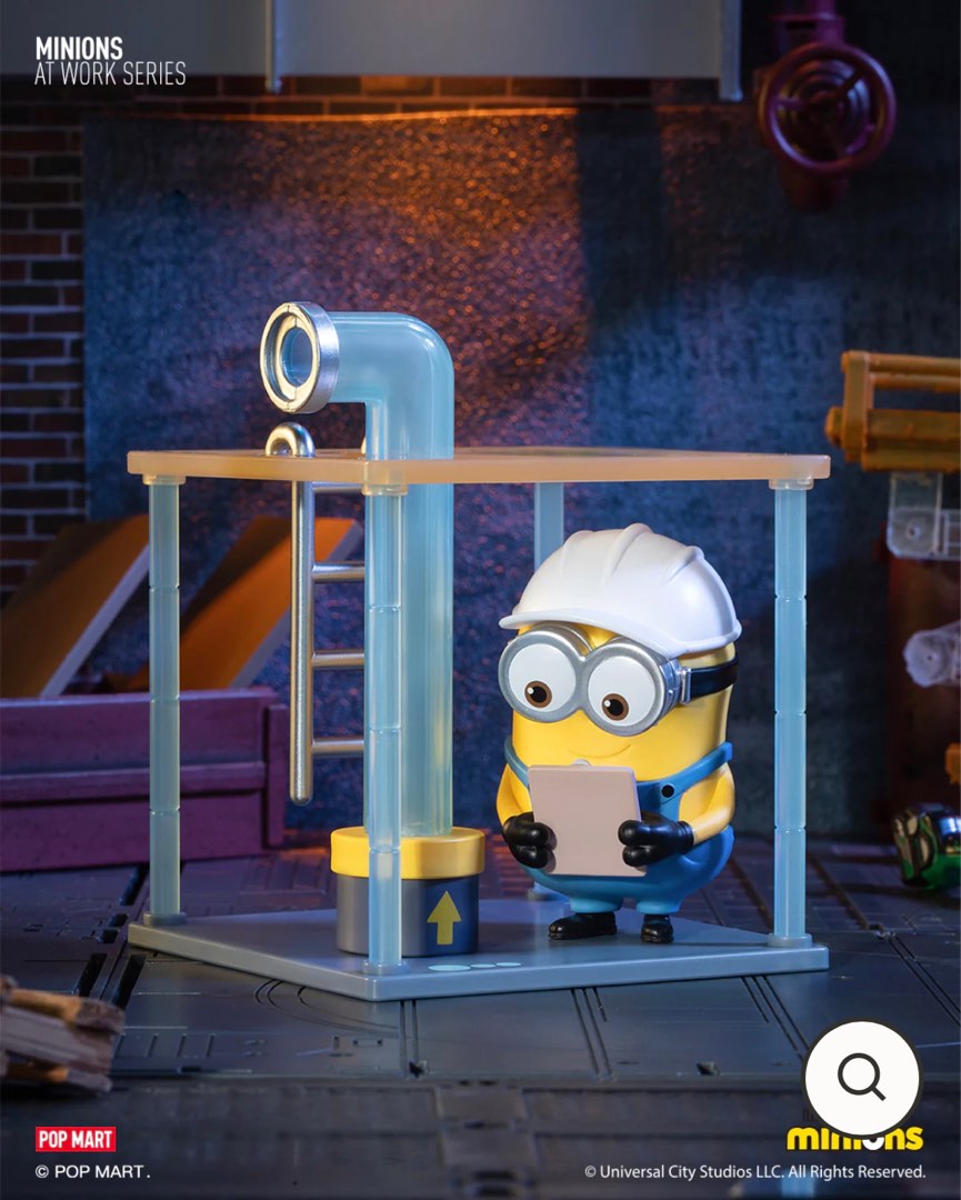 POPMART Minions at Work Series, Hobbies & Toys, Toys & Games on Carousell