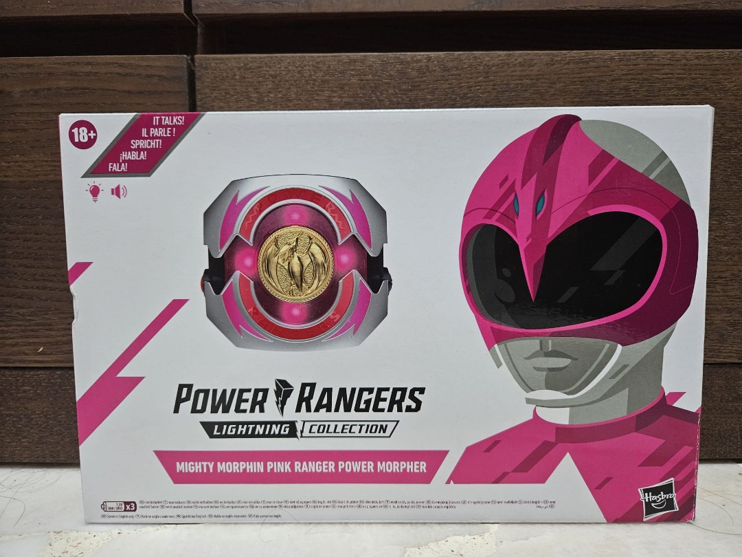 Power Rangers Mighty Morphin Lightning Collection Premium Power Morpher ...