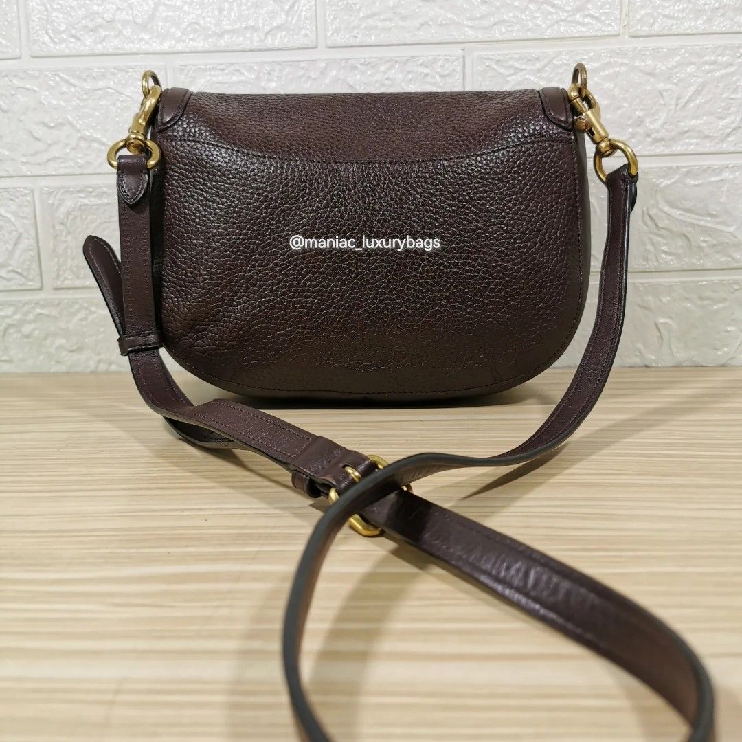 Preloved Saddlebag COACH *KAT Saddle, Fesyen Wanita, Tas & Dompet di Carousell