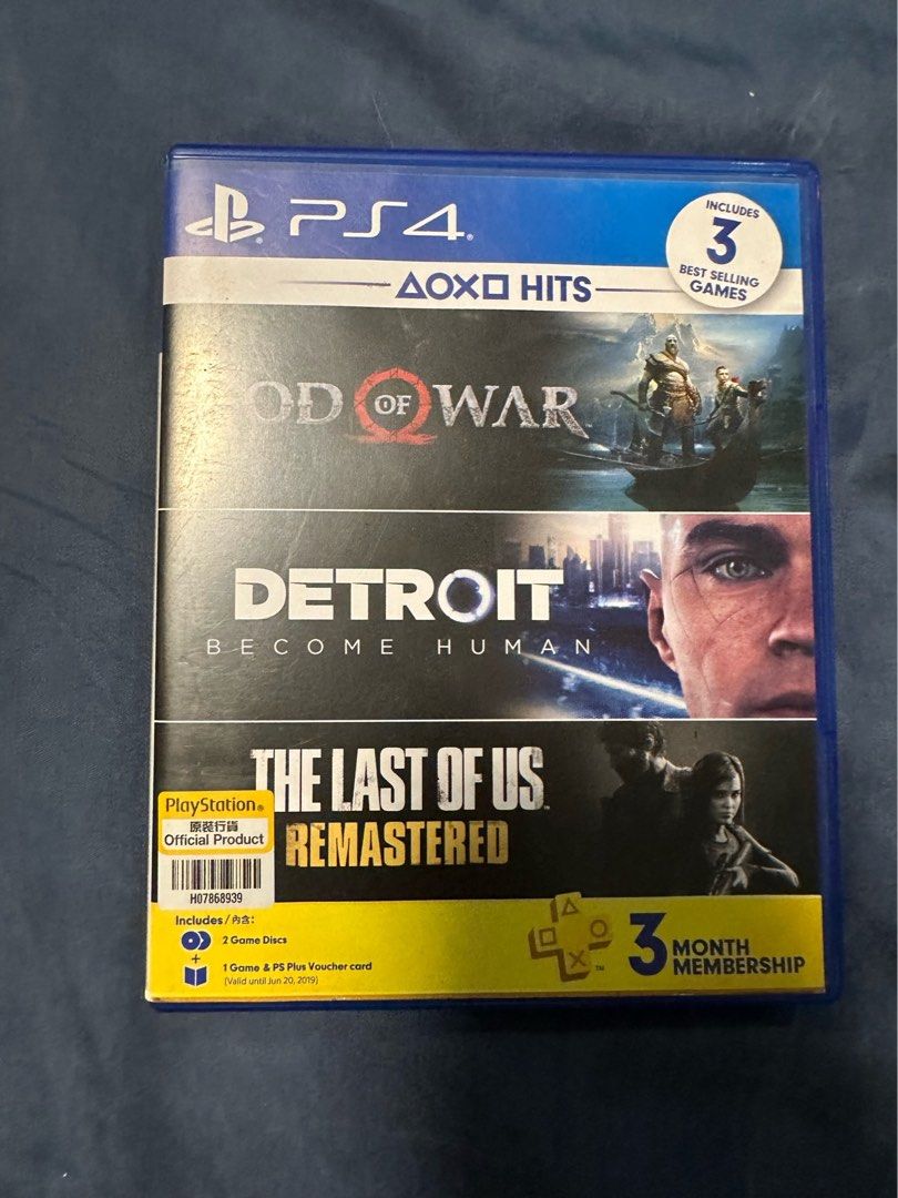 PS4 God of War + Detroit Become Human Bundle Pack [ORIG], Video Gaming ...