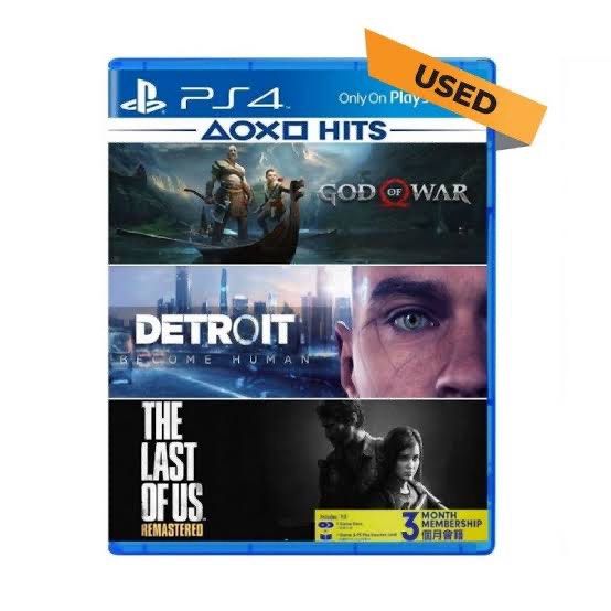 PS4 God of War + Detroit Become Human Bundle Pack [ORIG], Video Gaming ...