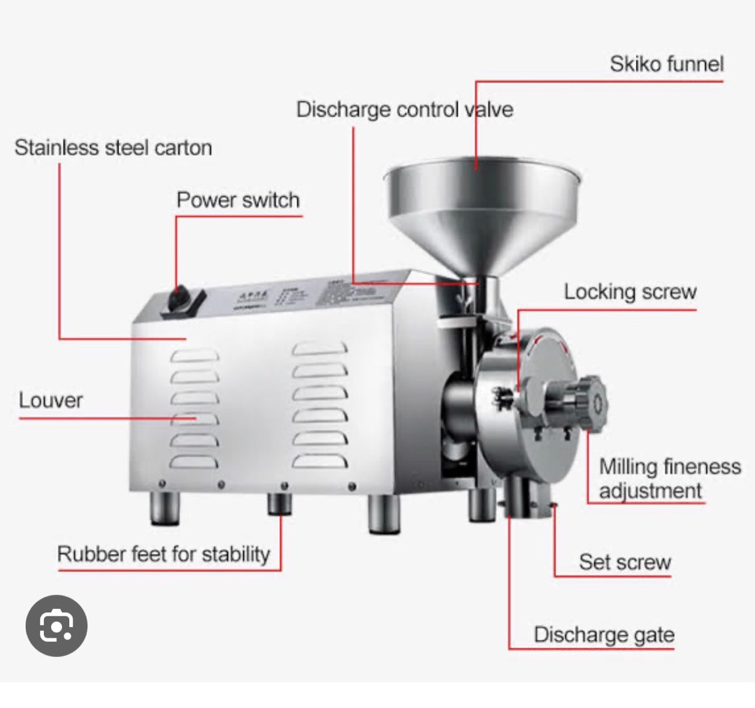 Pulverizing Machine Powder Machine peanut butter Grinding Pulverizer ...