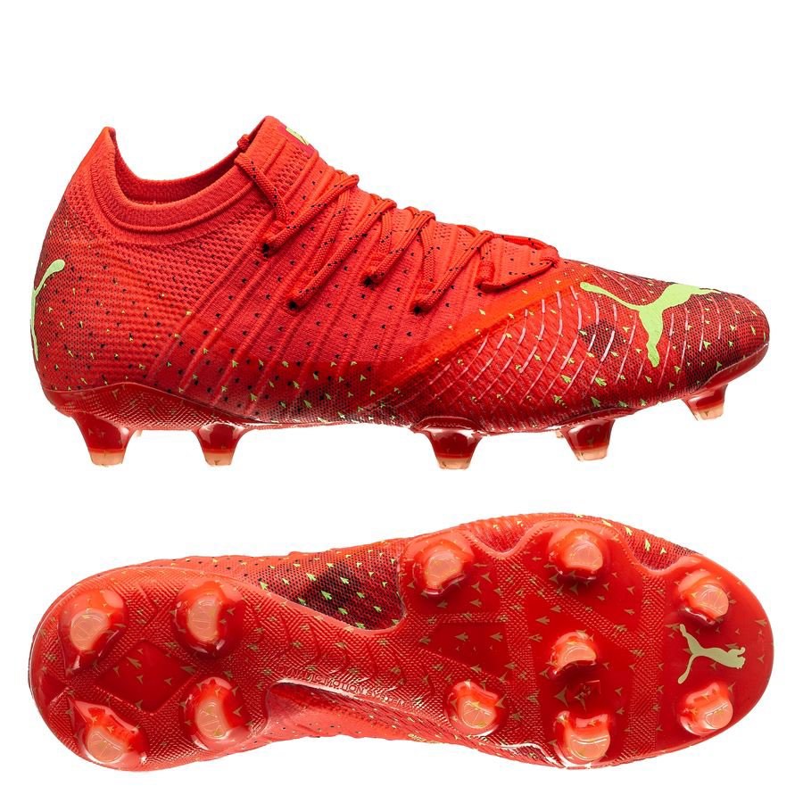 Puma Future 1.4 FG/AG Fearless Pack - Fiery Coral/Fizzy Light/PUMA ...