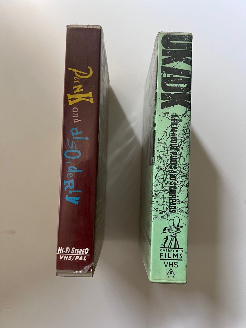 PUNK & DISORDERLY & UK/DK vhs tape, Hobbies & Toys, Music & Media, CDs ...