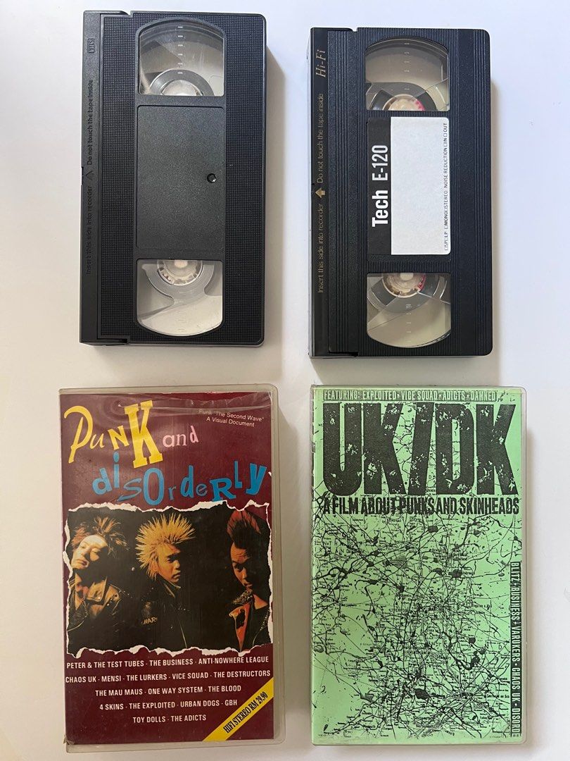 PUNK & DISORDERLY & UK/DK vhs tape, Hobbies & Toys, Music & Media, CDs ...