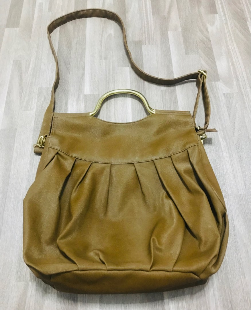 Random Leather 2 Way Bag on Carousell