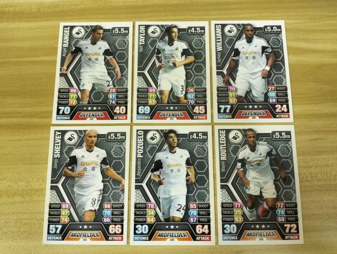 RARE Match Attax 2013/14 Cards (1/2), Hobbies & Toys, Toys & Games on ...