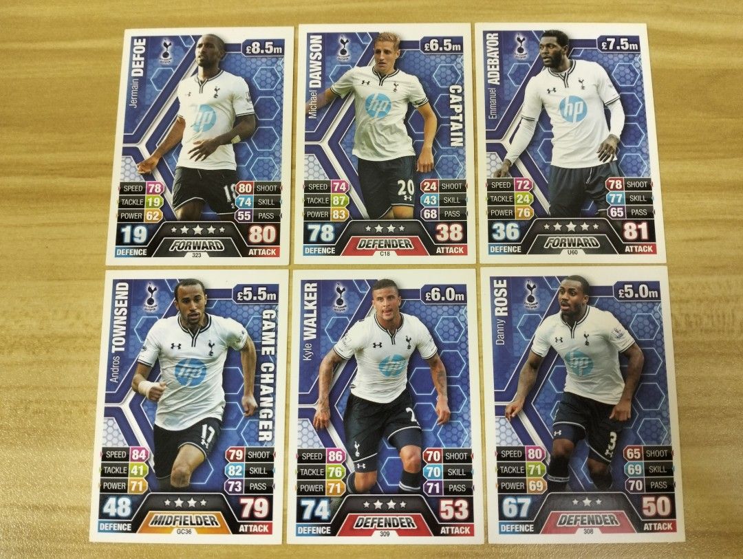 RARE Match Attax 2013/14 Cards (1/2), Hobbies & Toys, Toys & Games on ...