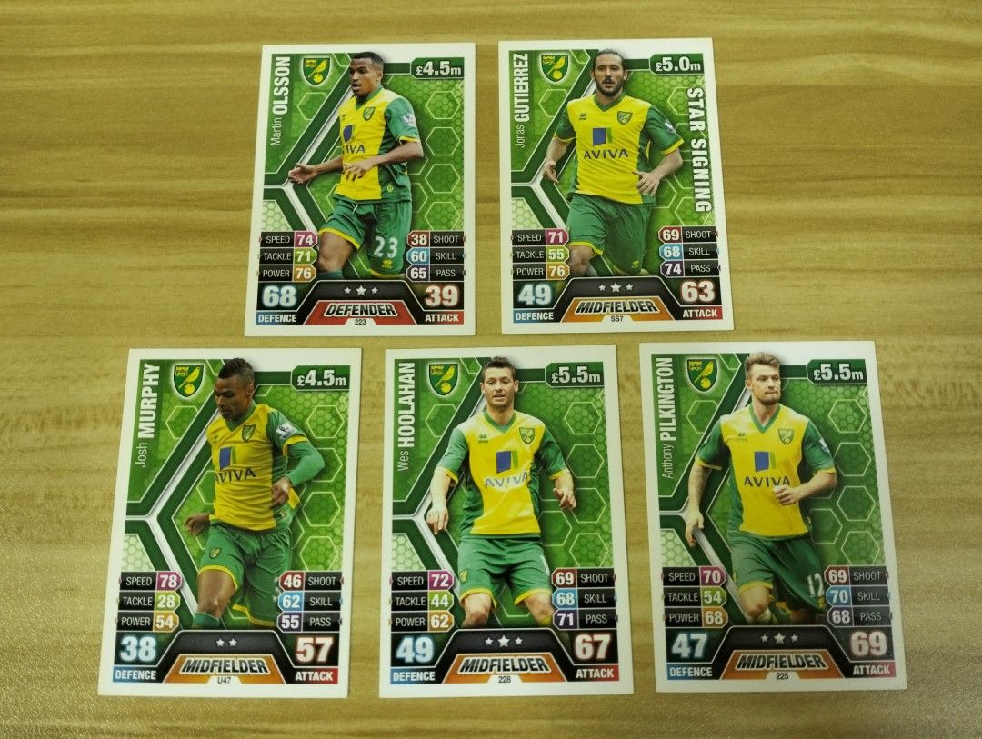 RARE Match Attax 2013/14 Cards (1/2), Hobbies & Toys, Toys & Games on ...