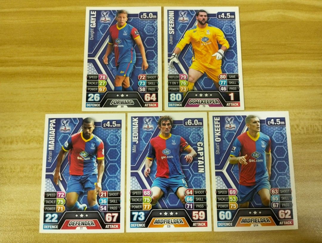 RARE Match Attax 2013/14 Cards (1/2), Hobbies & Toys, Toys & Games on ...