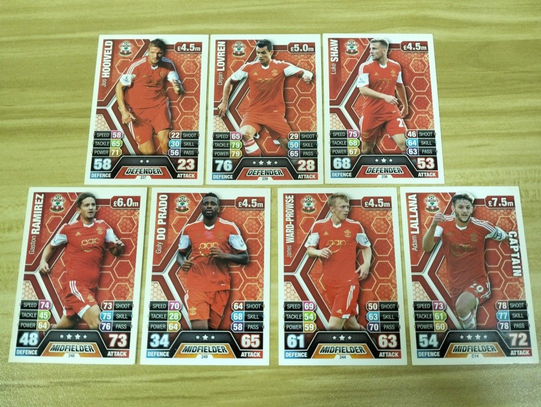 RARE Match Attax 2013/14 Cards (2/2), Hobbies & Toys, Toys & Games on ...