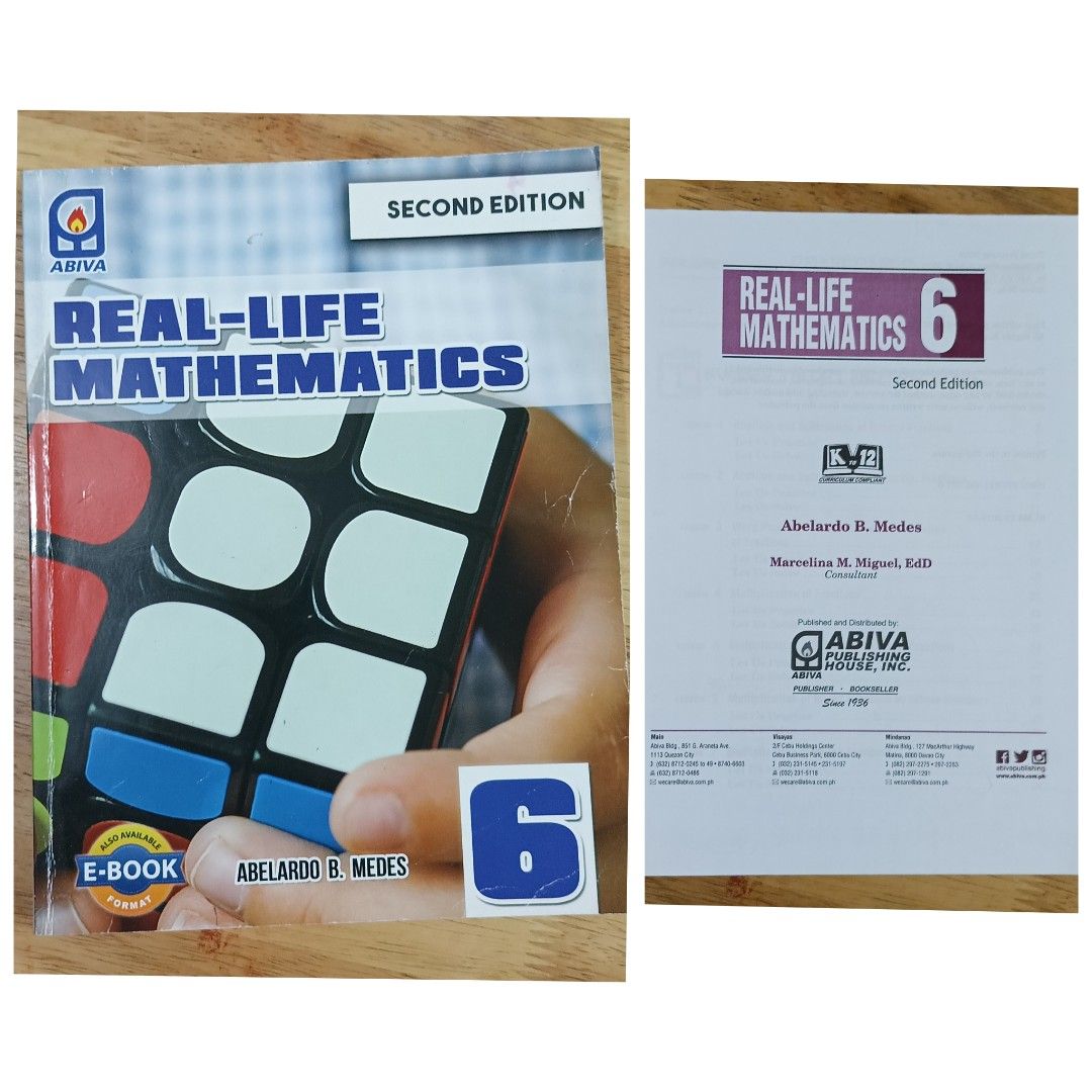 Real life mathematics by abiva grade 6 on Carousell
