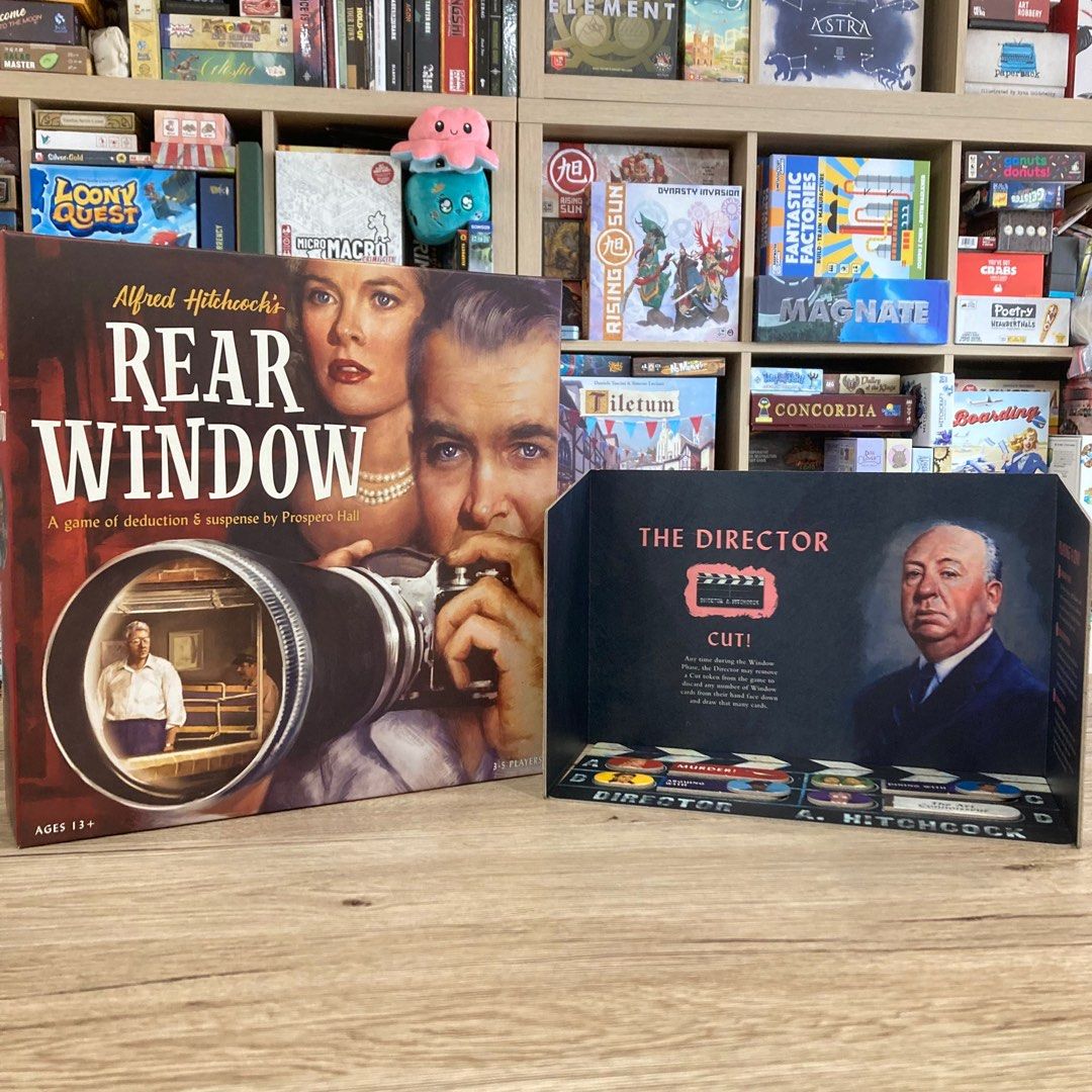 Rear Window Board Game, Hobbies & Toys, Toys & Games on Carousell