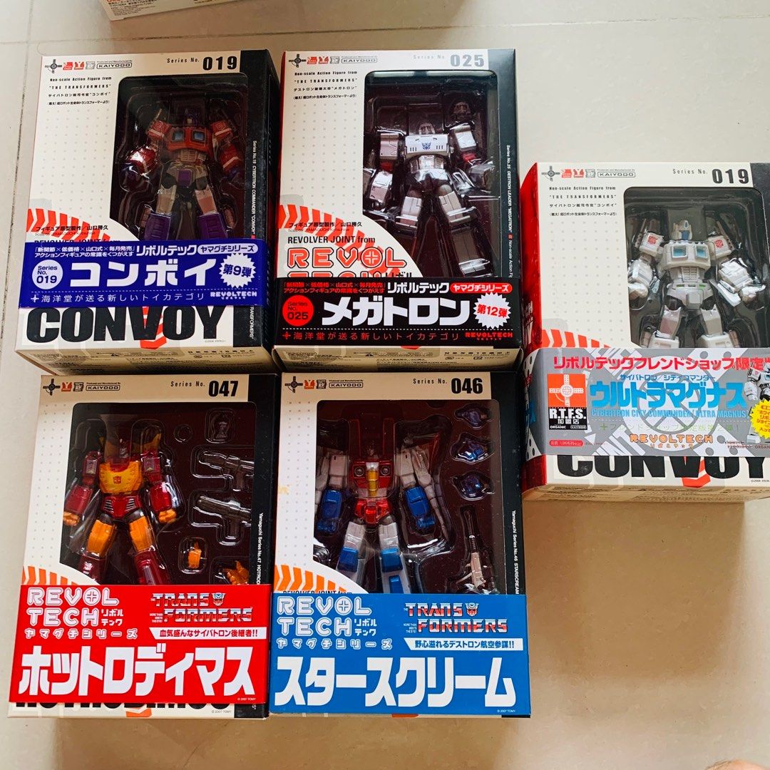 Revoltech Macross VF-1J Max & Millia / YF-19 & YF-21 / Transformers ...