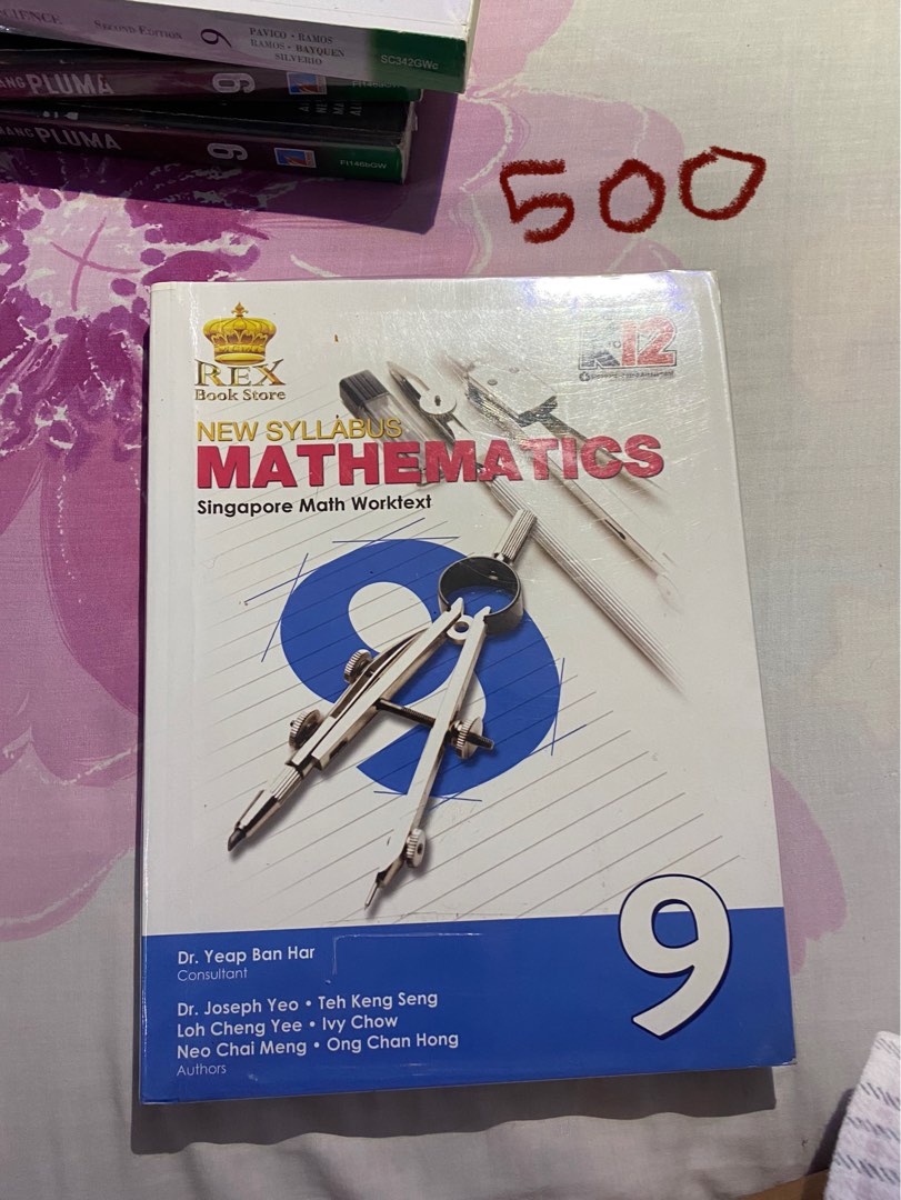 Rex Mathematics book 9 (new syllabus) on Carousell