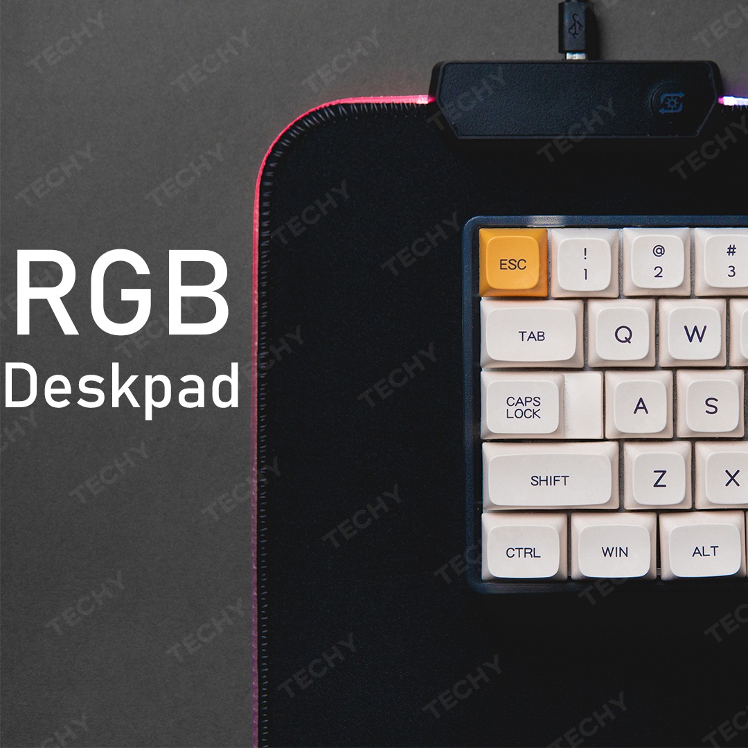 RGB Mouse Pad Deskpad Gaming Desk Mat Techy Tech Store, Computers ...