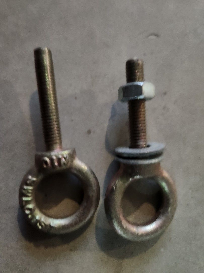 Eye bolt m10 ..lifting ring screw, Furniture & Home Living, Home ...
