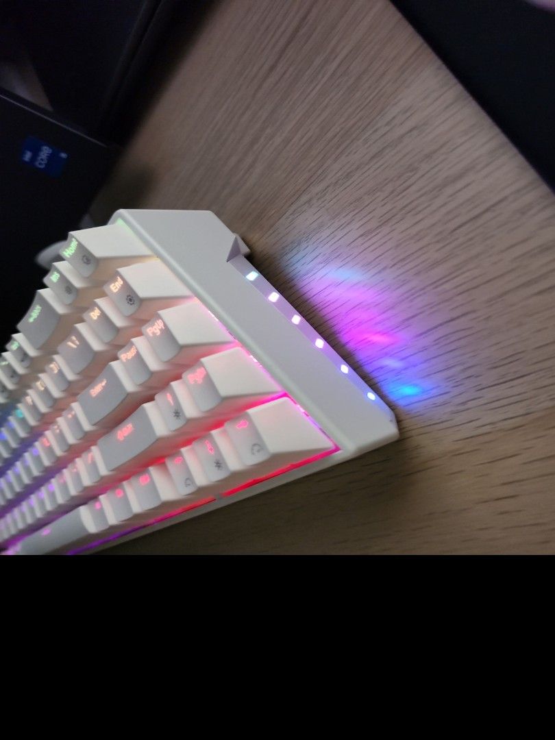 Royal Kludge RK71 Brown switch White Mechanical Gaming Keyboard ...
