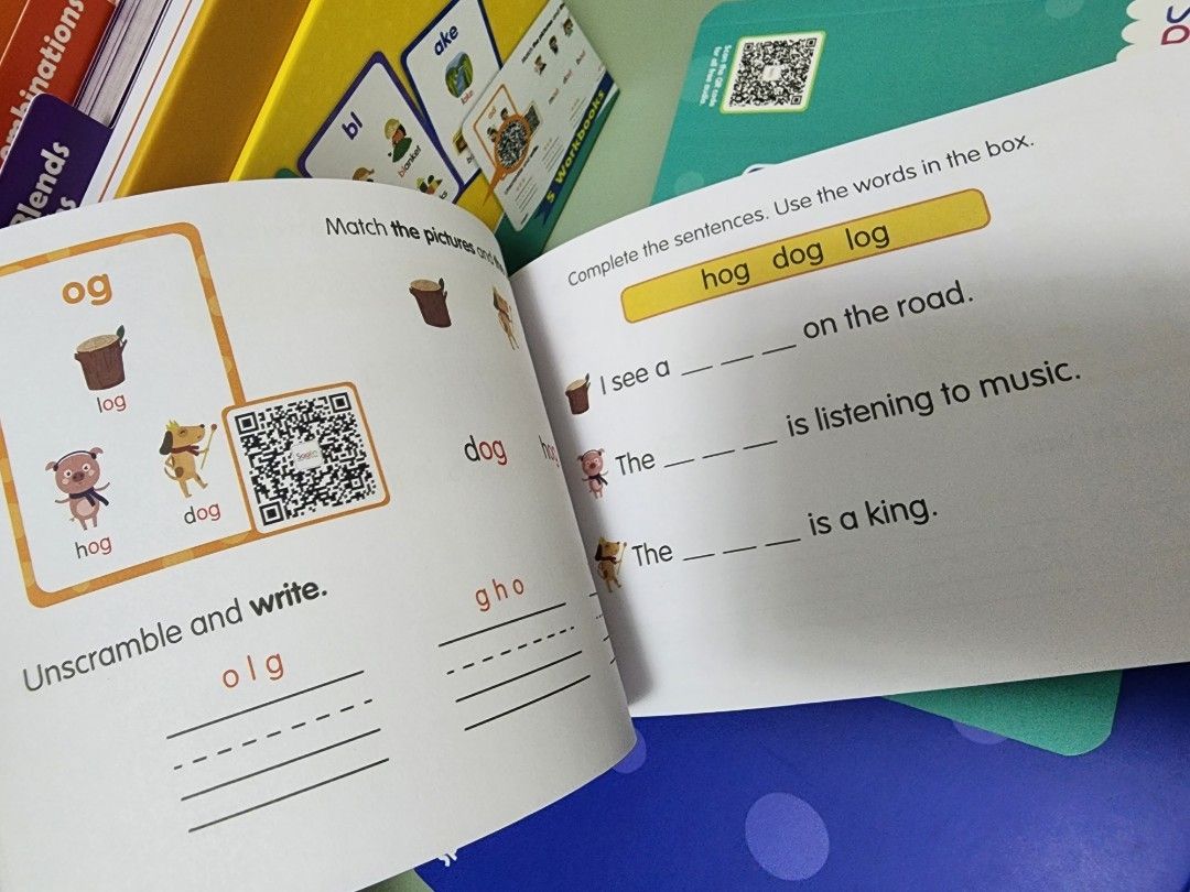 Saalin Phonics Flash Cards (Kids Flashcards, English Consonant Blends ...