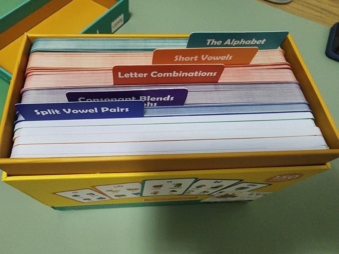 Saalin Phonics Flash Cards (Kids Flashcards, English Consonant Blends ...