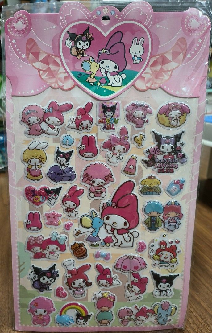 Sanrio Stickers, Hobbies & Toys, Stationery & Craft, Other Stationery ...