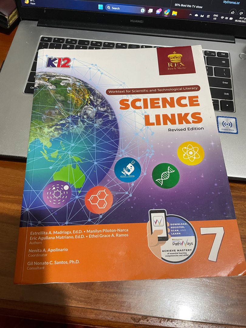 Science Links Grade 7, latest editon on Carousell