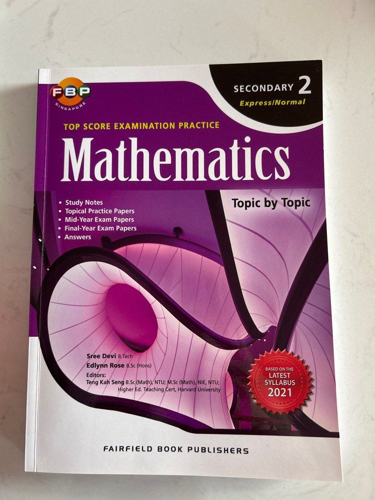 Sec 2 Math Assessment Book, Hobbies & Toys, Books & Magazines ...