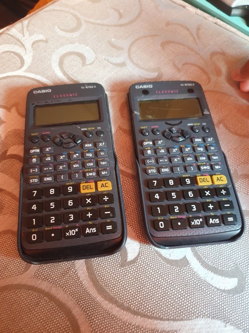 Selling this 2 calculators cause I have too much, Hobbies & Toys ...