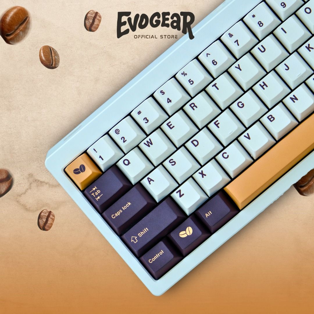{SG LOCAL STOCK} Coffee / Cafe Keycaps (not keyboard) | English Keycaps ...
