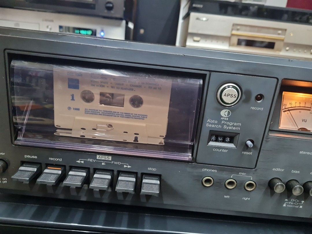 SHARP stereo cassette deck model RT-1122, Audio, Other Audio Equipment ...