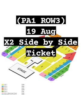Taeyeon Concert (CAT 1) PA1,Row 3, Tickets & Vouchers, Event Tickets on ...