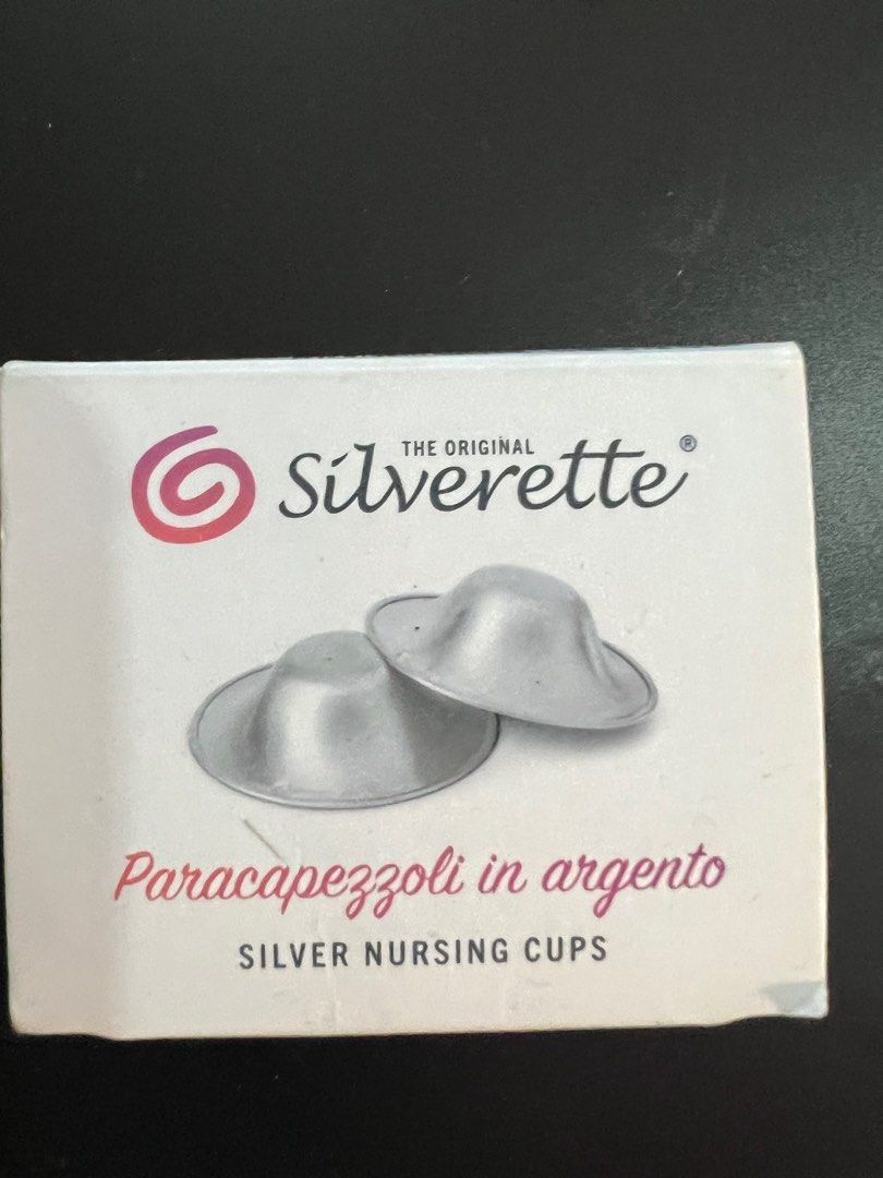 Silverette Silver Nursing Cups (the original), Babies & Kids, Maternity ...