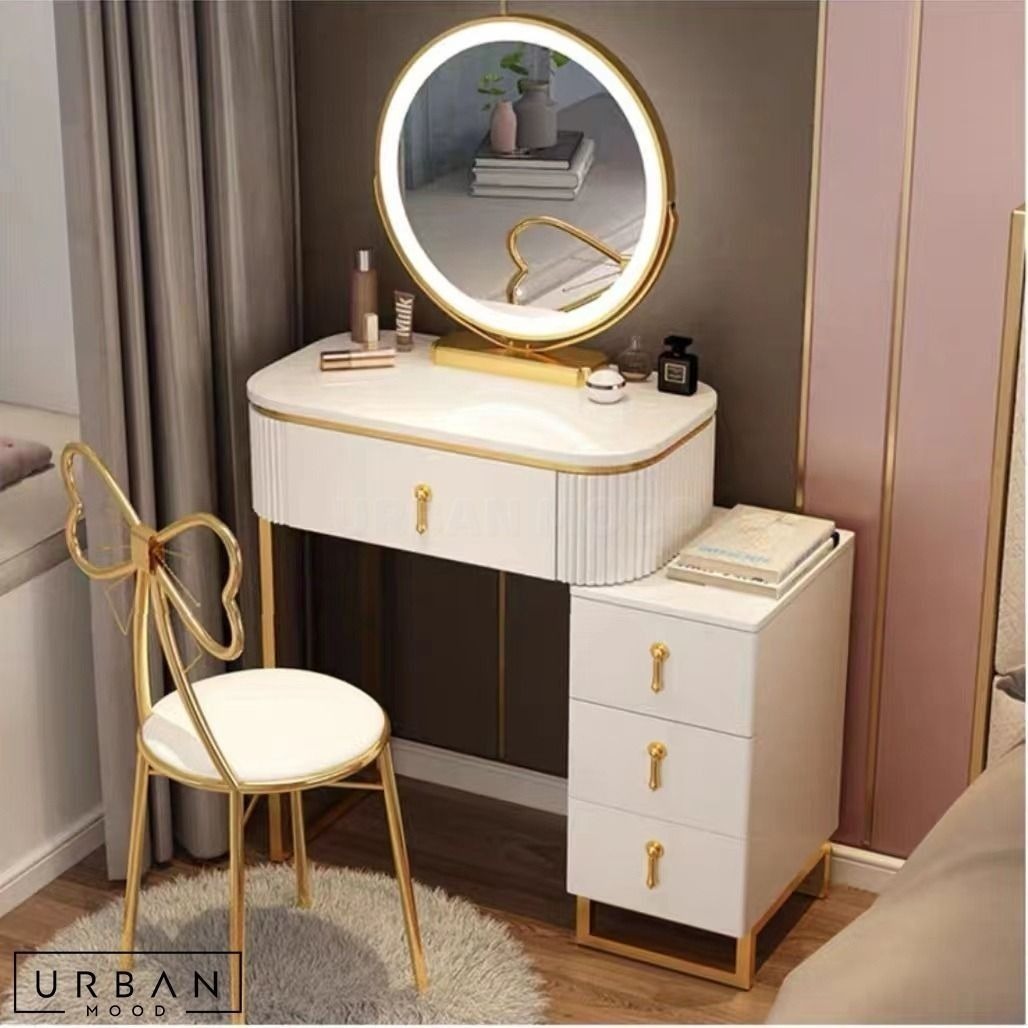 SKAPE Modern Vanity Table Set, Furniture & Home Living, Furniture ...