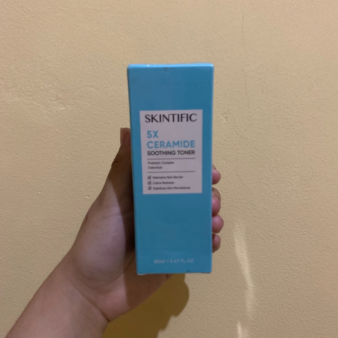 SKINTIFIC - 5X Ceramide Soothing Toner Skin Barrier Toner with ...