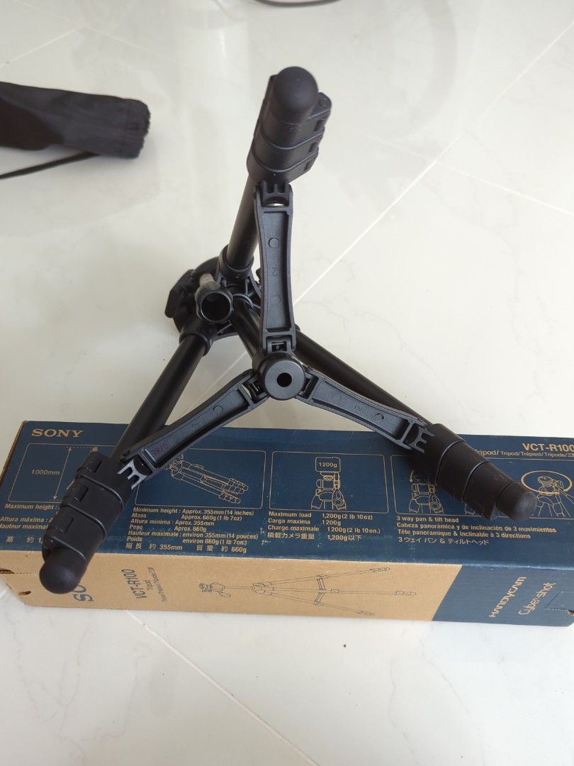 Sony Camera or Handycam Tripod, Photography, Photography Accessories ...