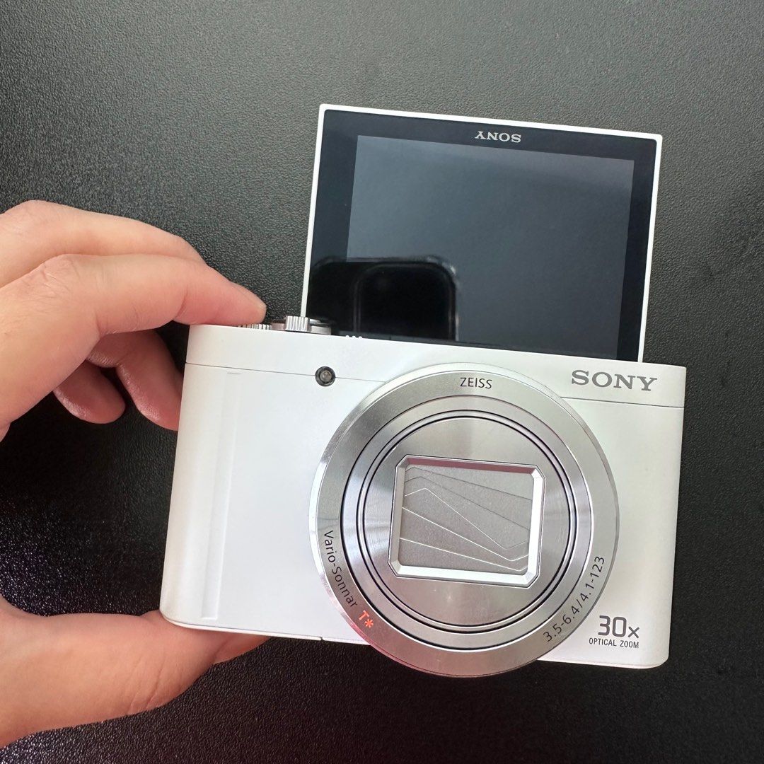 Sony Cybershot Camera DSC-WX500 White Colour, Photography, Cameras on ...