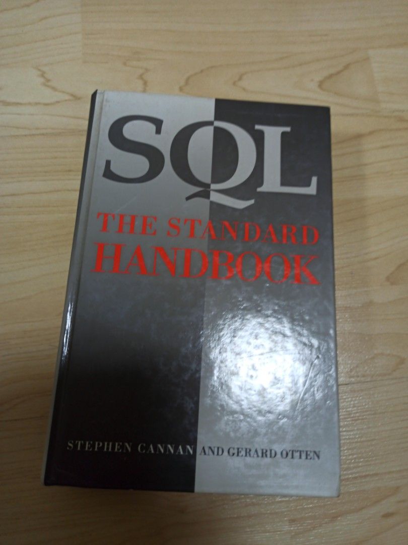 SQL standard handbook, Hobbies & Toys, Books & Magazines, Textbooks on ...
