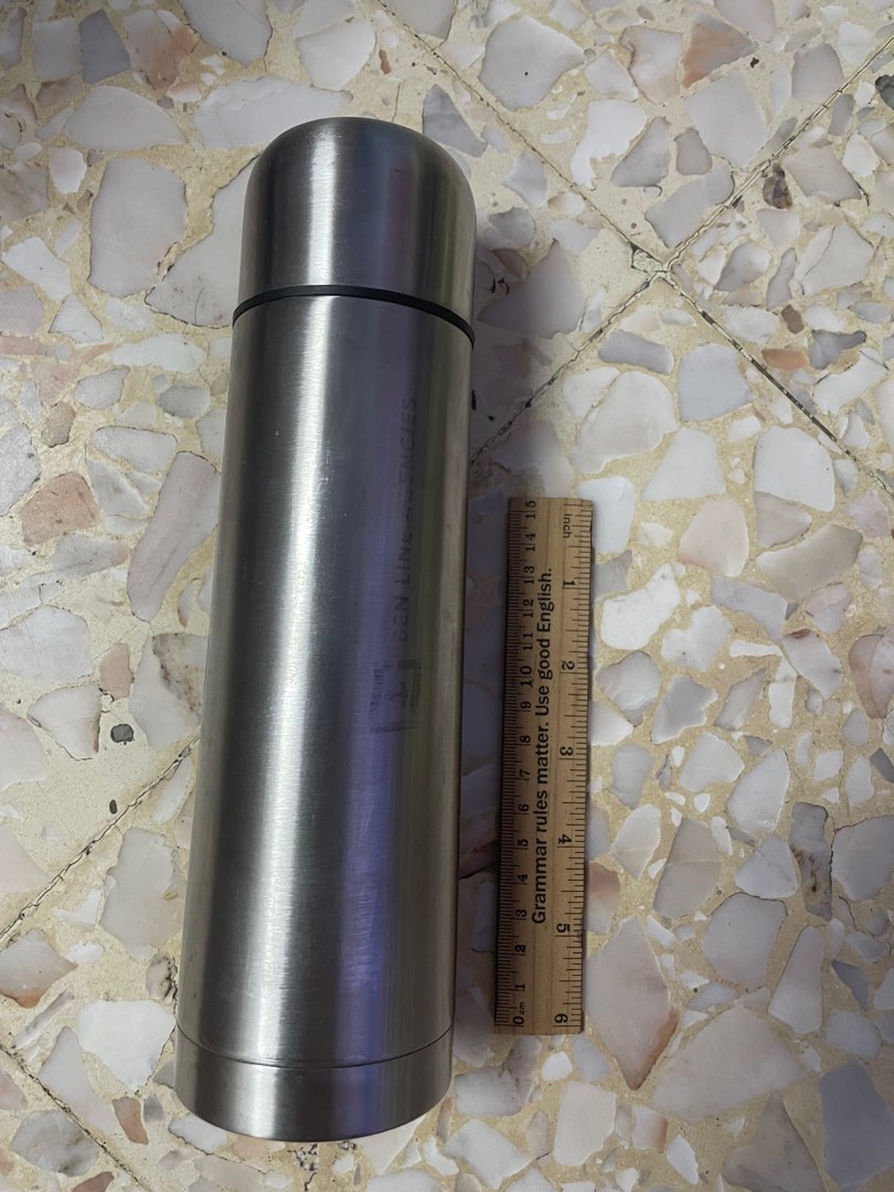 Stainless Steel Thermal Flask Vacuum Insulated Water Bottle, Furniture & Home Living ...