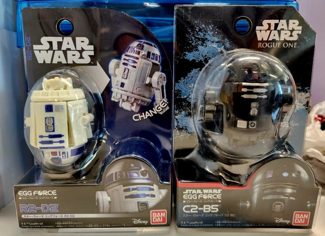Star Wars EGG R2D2 and C2B5, Hobbies & Toys, Toys & Games on Carousell