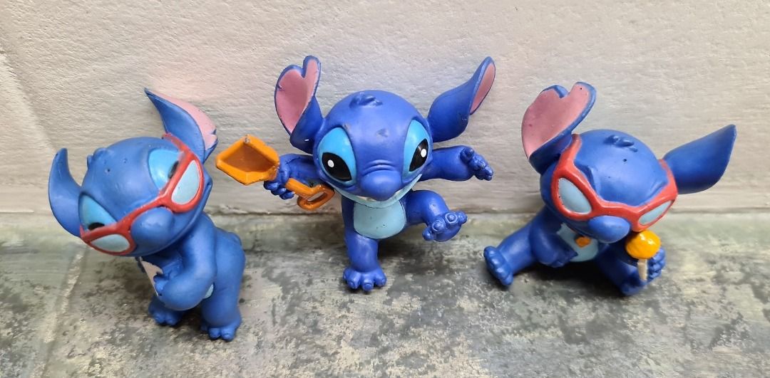 STITCH LOT - Disney PVC Collectible Series on Carousell