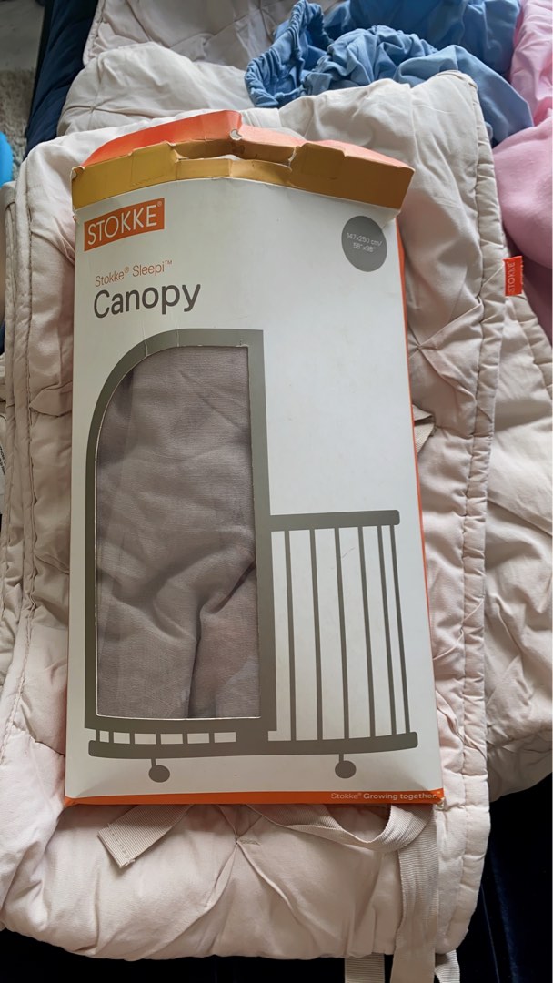 Stokke Sleepi Canopy and free Stokke bumper , Babies & Kids, Baby ...