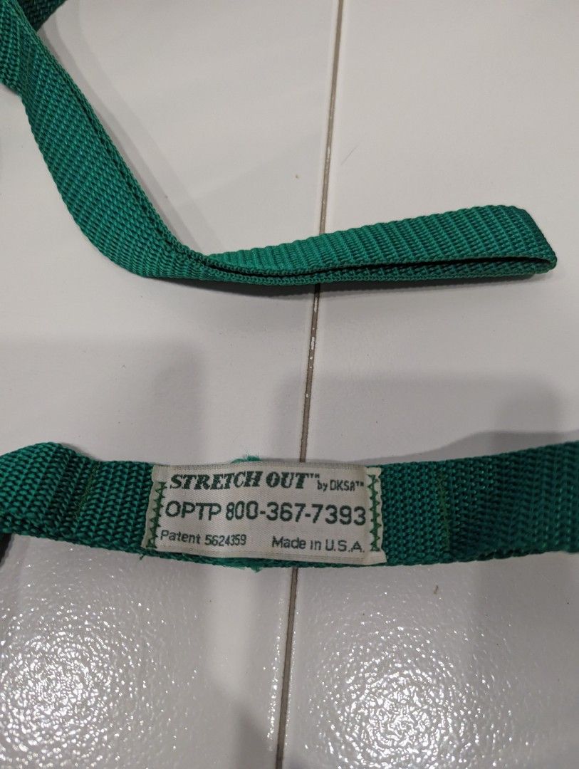 Stretch Strap with Hoops, Sports Equipment, Exercise & Fitness, Toning ...